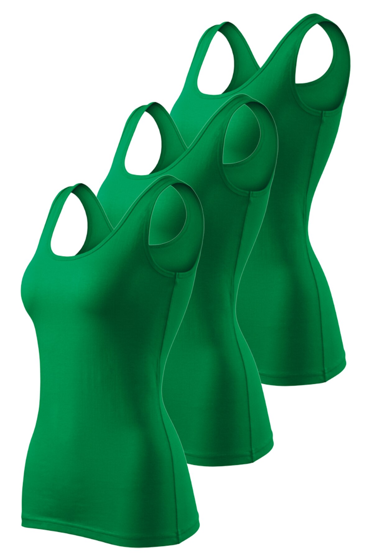 Set 3 topuri dama Triumph, Malfini, material 100% Bumbac, marimea XS ...