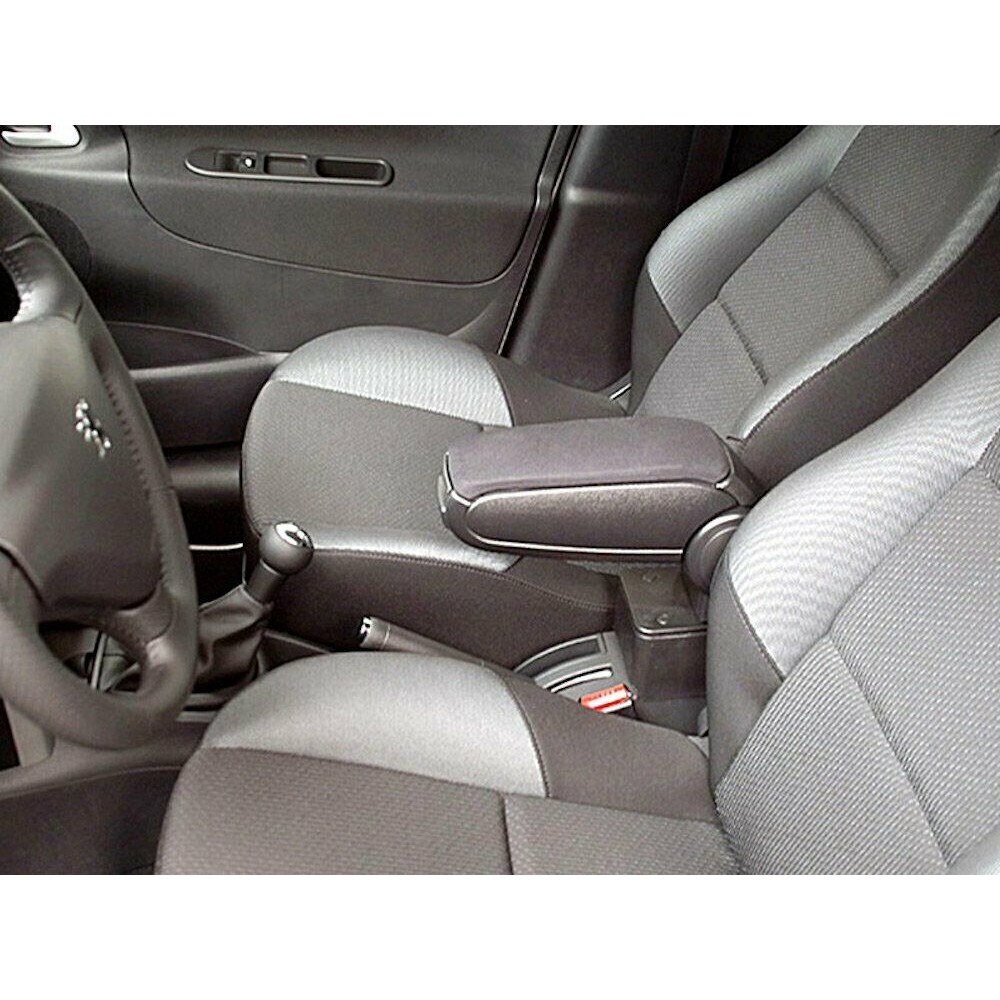 Cotiera auto dedicata textile negru pentru Peugeot 207 2006-2014 - eMAG.ro