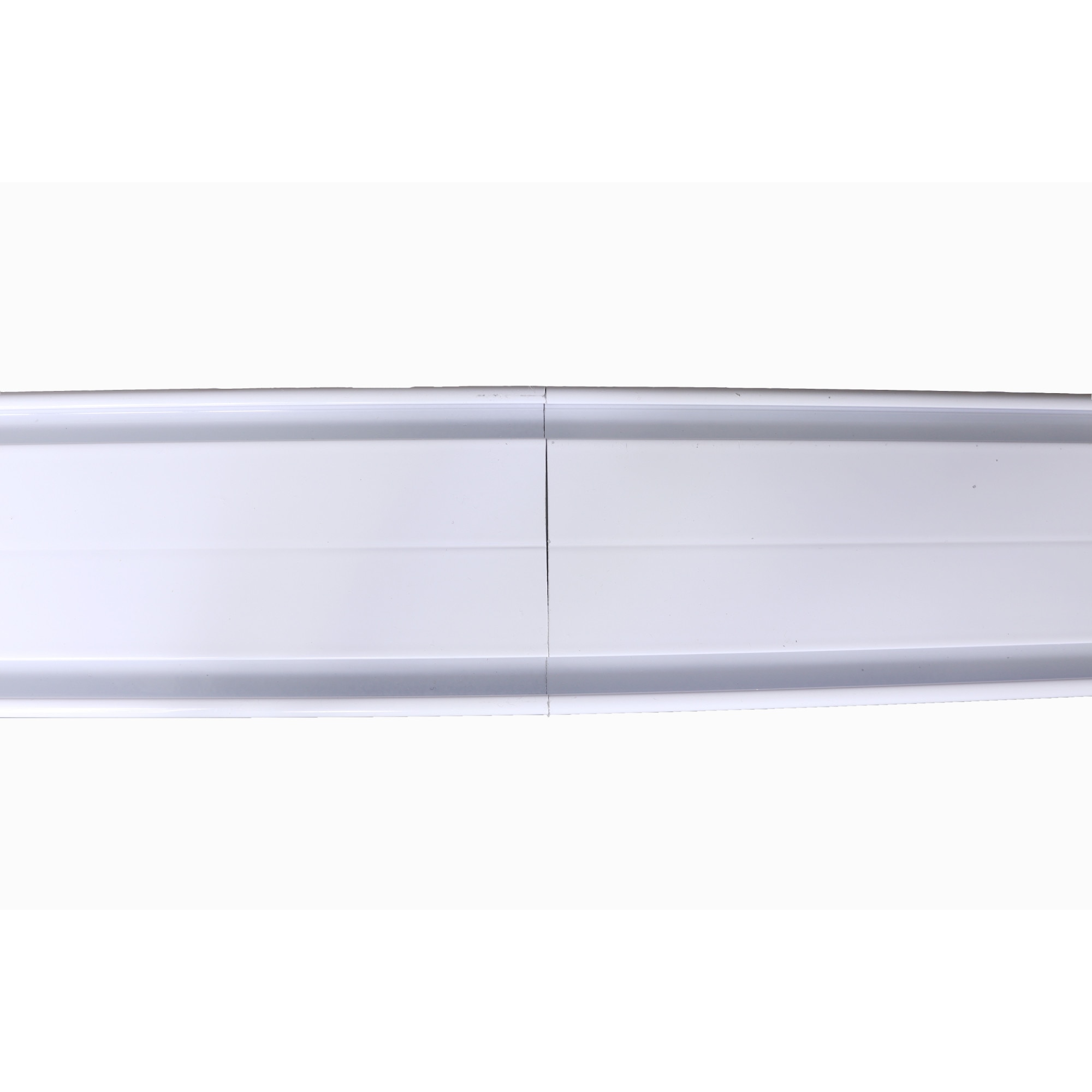 Tija pentru perdea, Sina de tavan dubla, Aluminiu, 600 cm, Alb - eMAG.ro