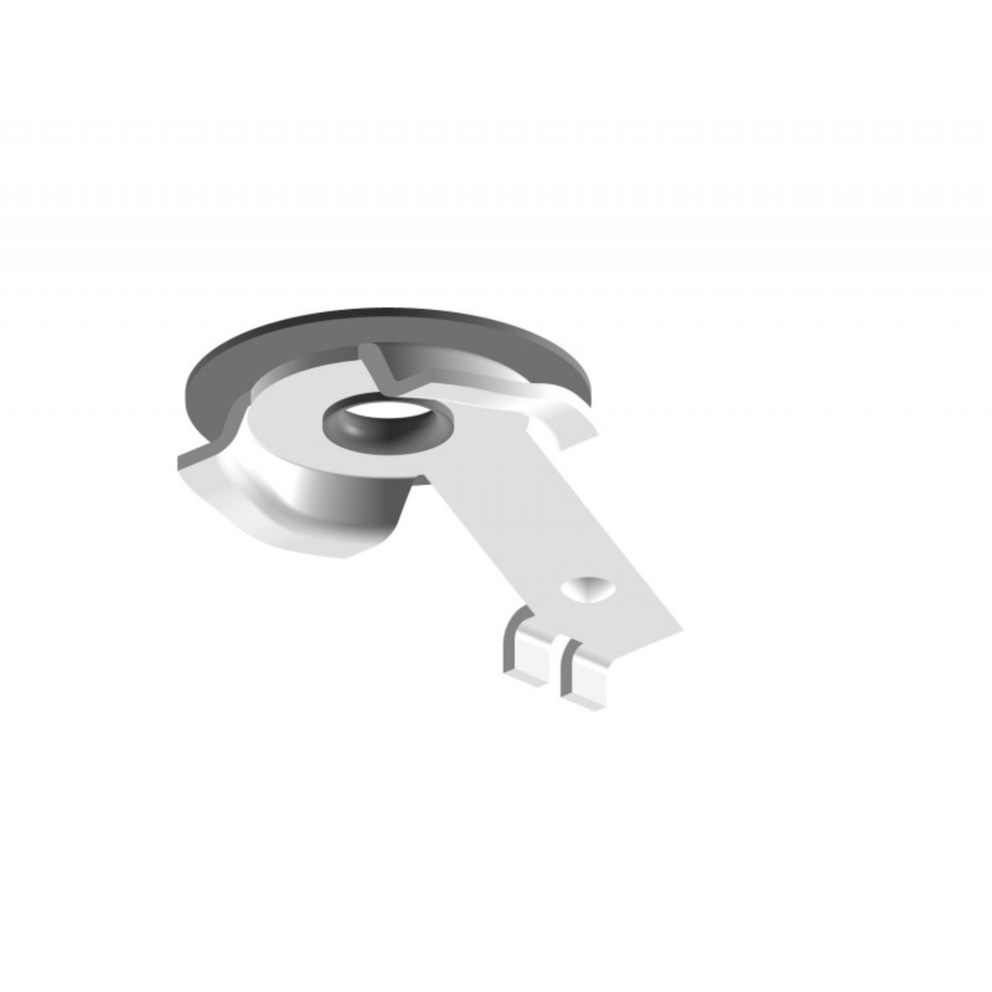 Tija pentru perdea, Sina de tavan dubla, Aluminiu, 600 cm, Alb - eMAG.ro