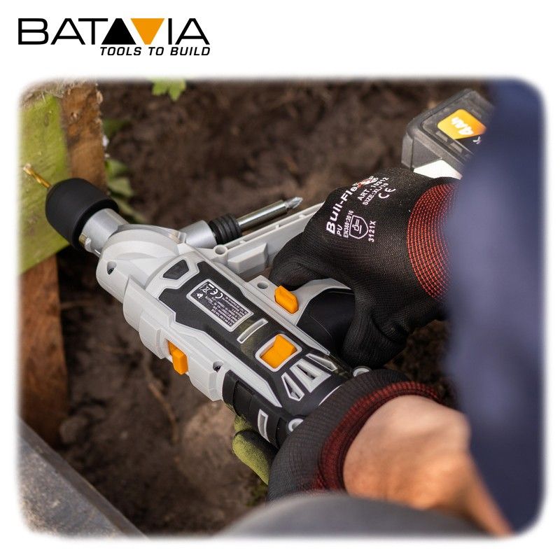 Винтоверт BATAVIA, Twin Drill Maxxpack, 18 V, Многоцветен - eMAG.bg