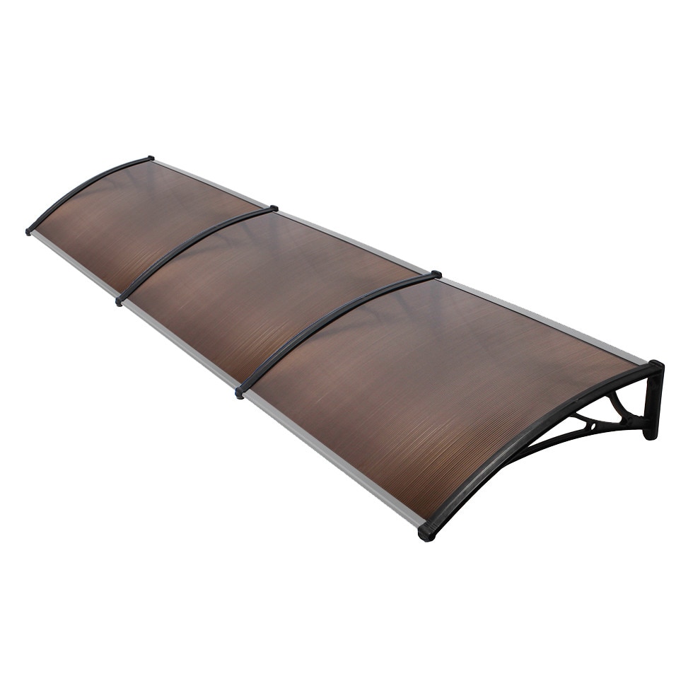 Copertina, marchiza modulara, Policarbonat celular, Bronz transparent ...