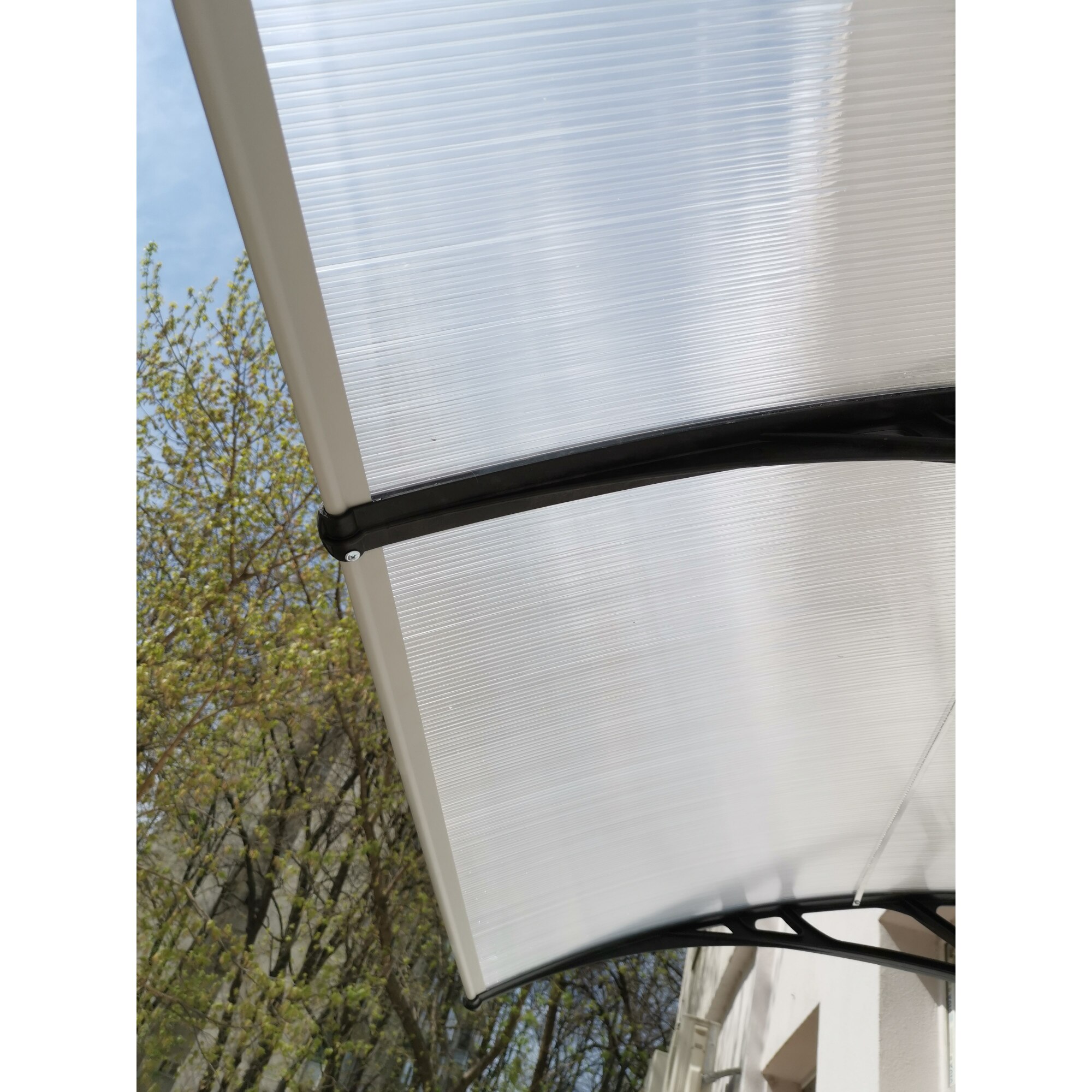 Copertina, marchiza modulara, Policarbonat celular, Clar/Transparent ...