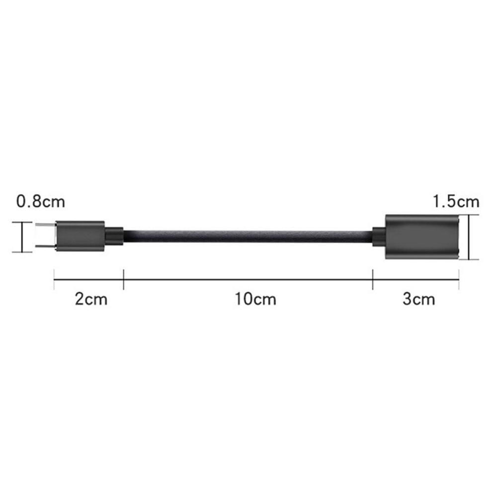 Adaptor Cablu Audio USB Type-C la mufa USB 3.0, Mic si Portabil, Plug ...