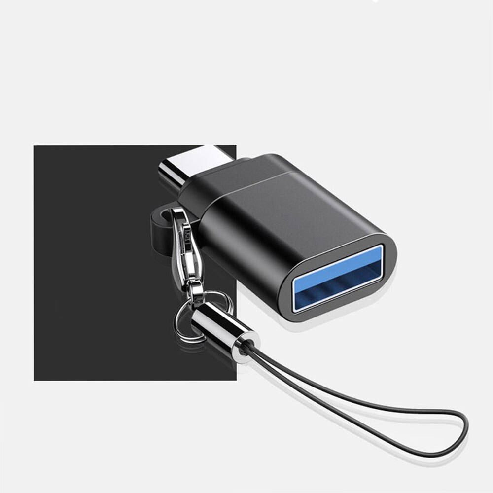 Adaptor OTG USB Type-C la mufa USB 3.0, Mic si Portabil, Plug and Play ...