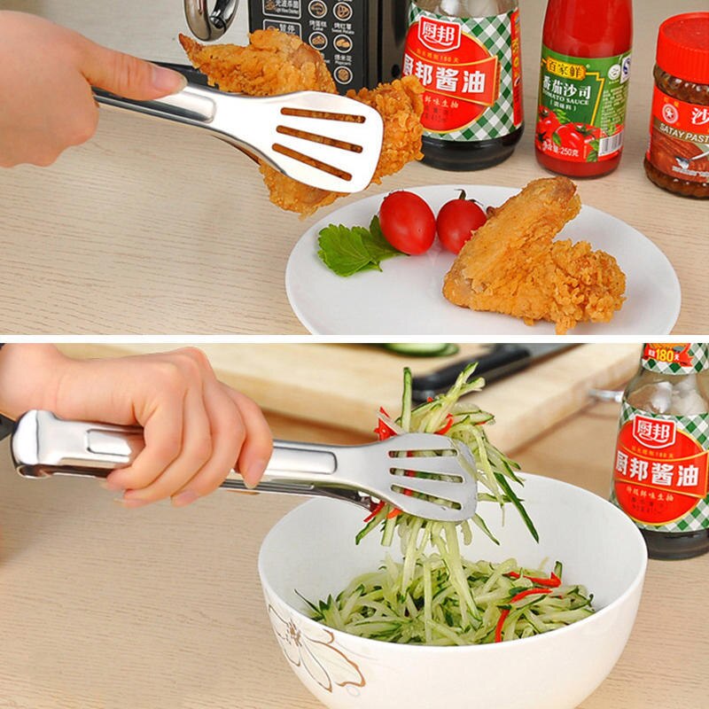 Cleste servire, grill si de bucatarie din inox, 24cm, universal - eMAG.ro