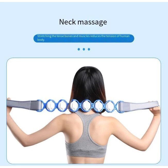 Banda Roller pentru tonifiere si relaxare spate, cervical 120 cm - eMAG.ro