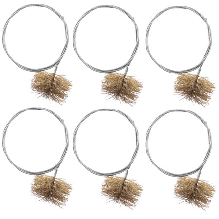 Set 6 bucati perie cosar traditionala, 4 metri, Ø190, Peromex ...