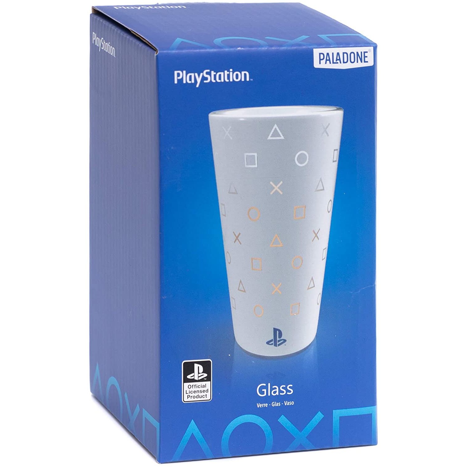 Pahar - Playstation Glass PS5, Sticla, Alb, 300 ml - eMAG.ro