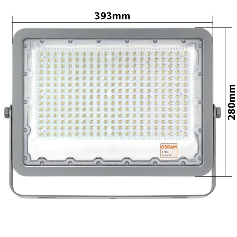 Proiector LED 200W OSRAM exterior, 18000Lm, Proiector AVANT Slim, IP65 ...