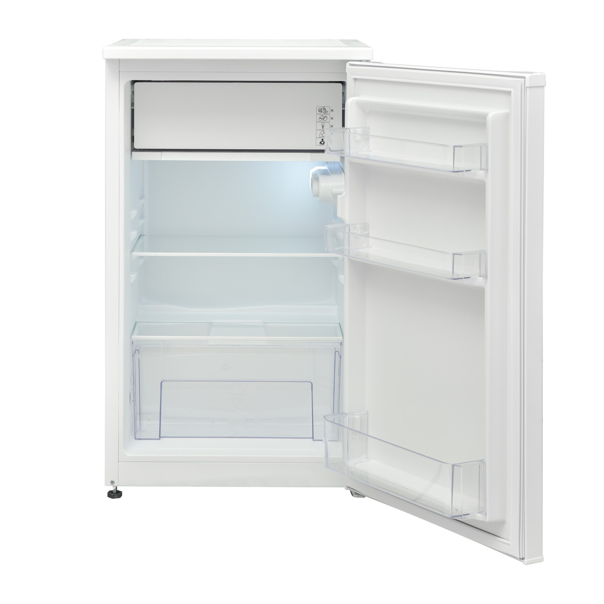 Heinner HF-V89F+ Hűtőszekrény, F energiaosztály, 89 l, Led világítás ...