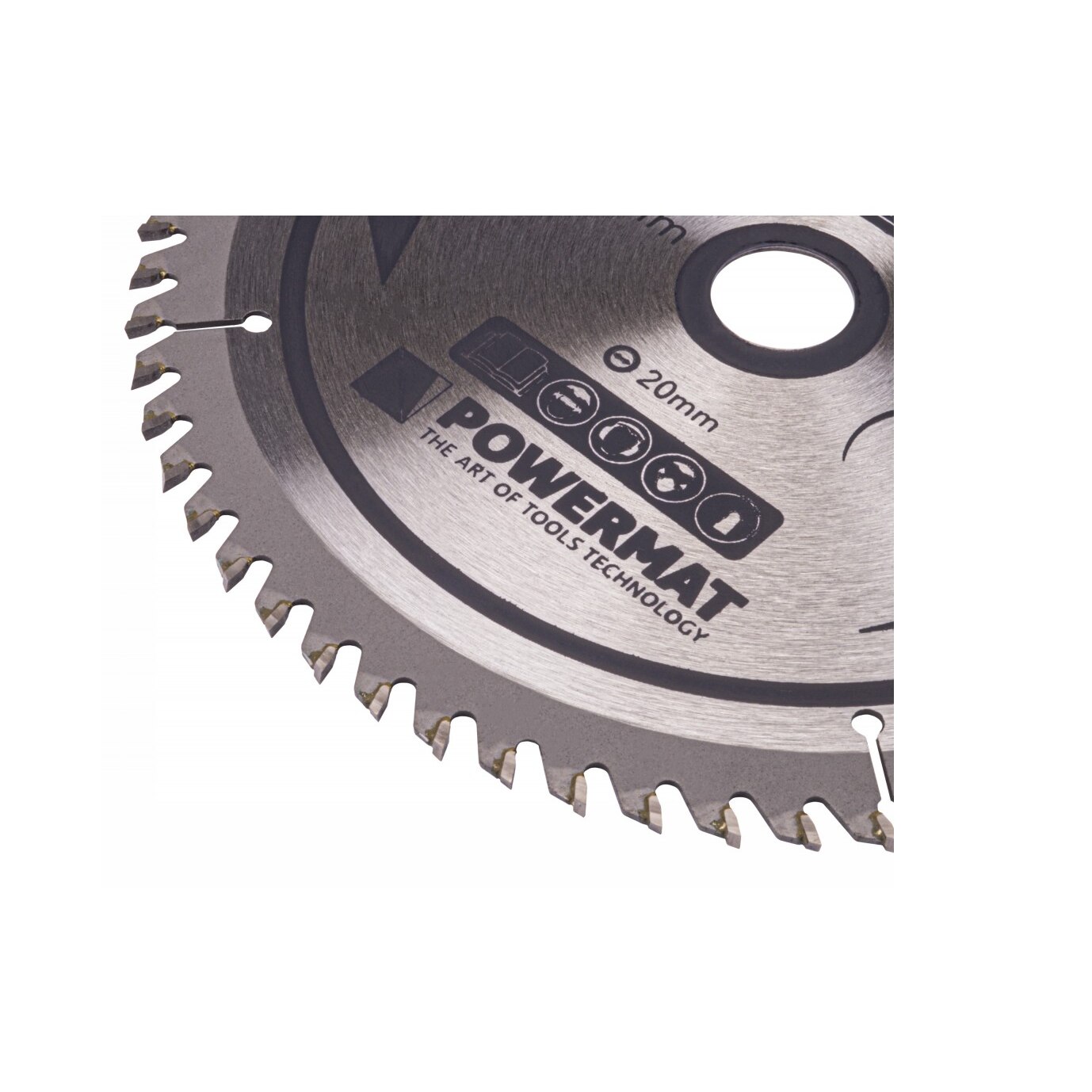 Disc circular TDD 185 x 20 mm, 60 dinti, Powermat PM0884 - eMAG.ro