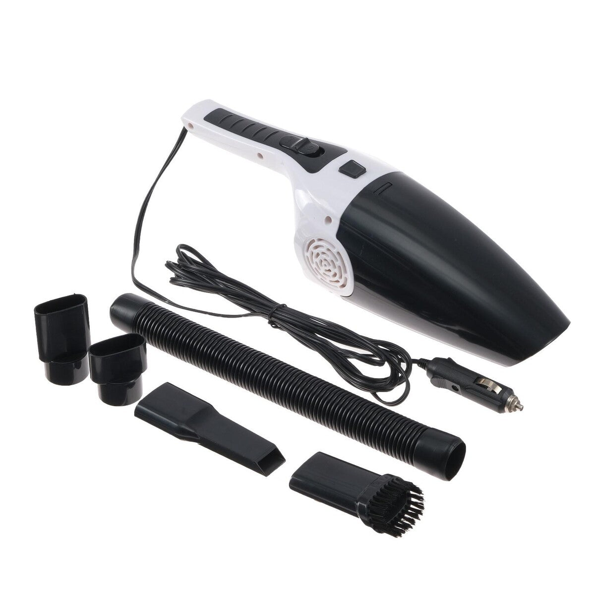 Aspirator Auto Portabil, 120W, 3500 Pa, cu Accesorii - eMAG.ro