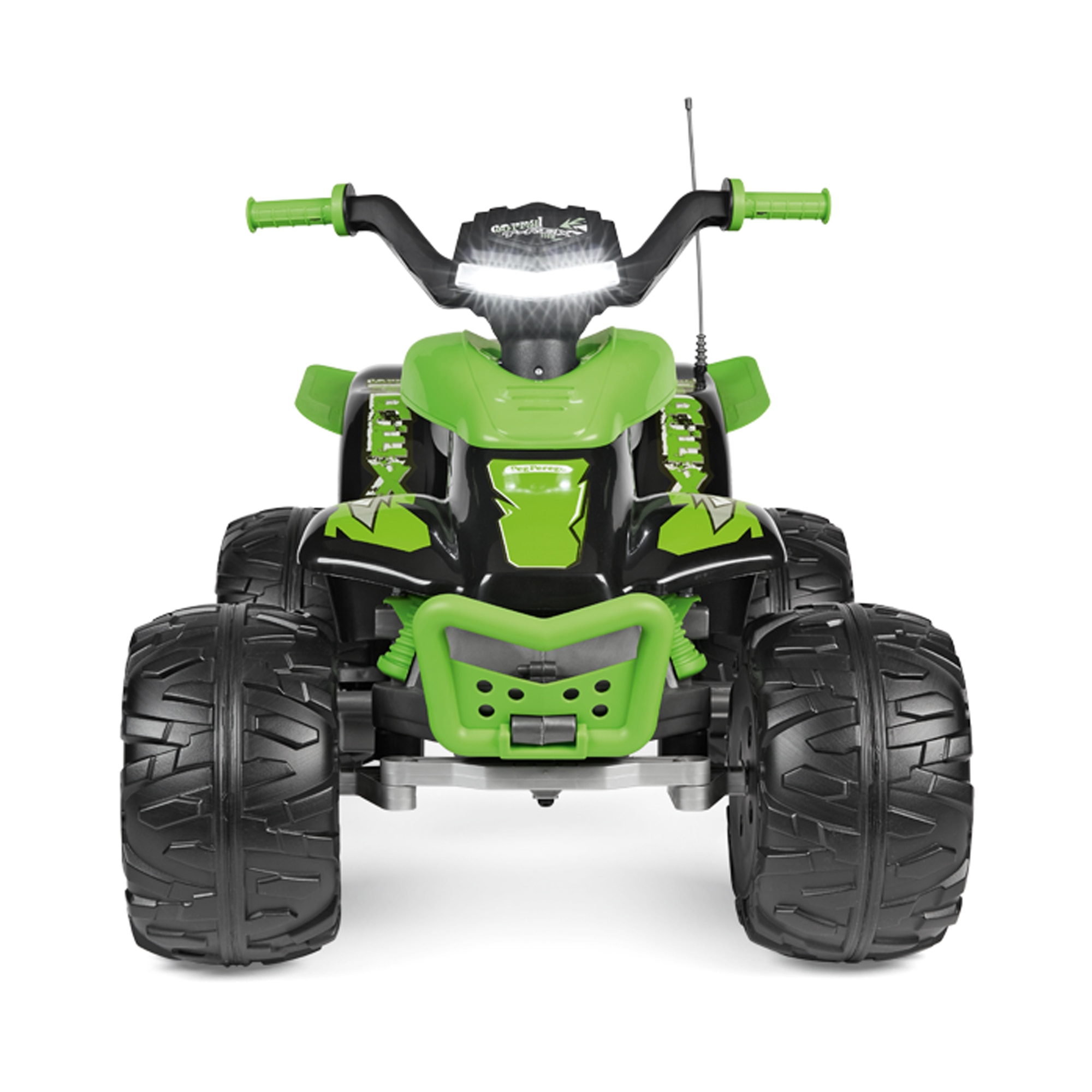 ATV Peg Perego, 330W, 12V, 3 години +, Зелен/ Черен - eMAG.bg