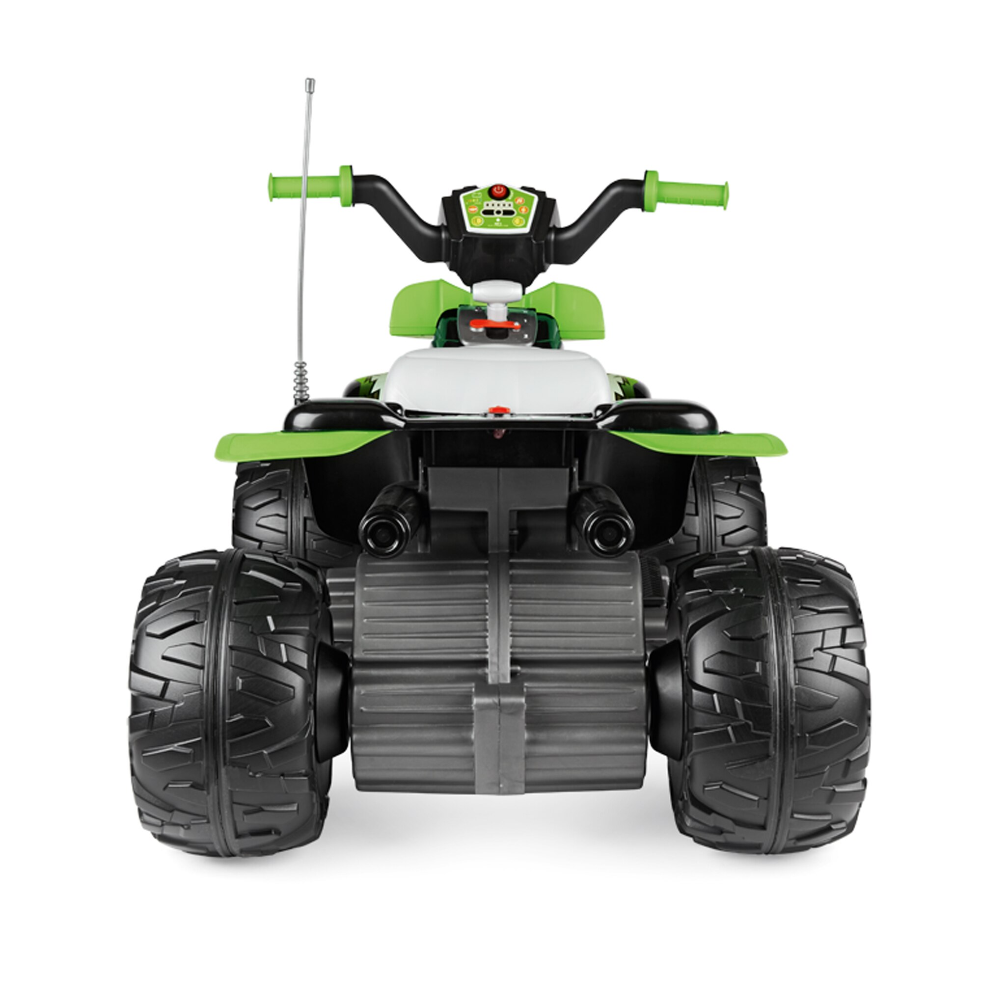 ATV, Peg Perego, Corral T-Rex, 330W, 12V, 3 ani +, Verde/ Negru - eMAG.ro