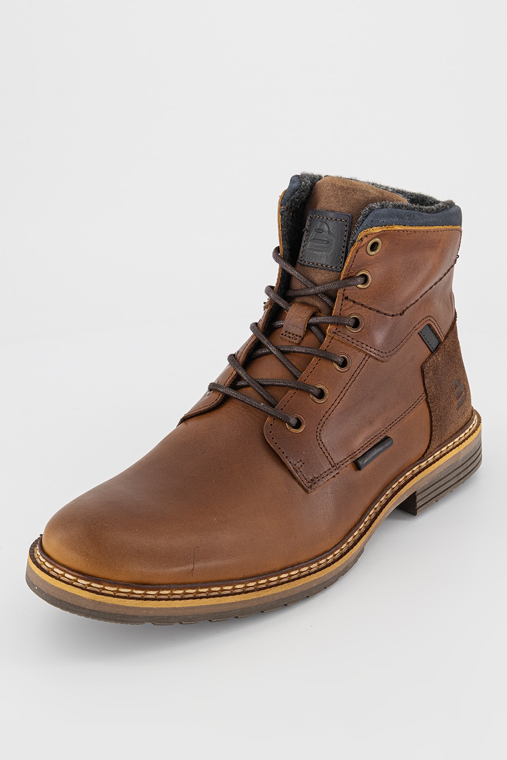 Bullboxer, Ghete de piele cu aplicatie logo - eMAG.ro