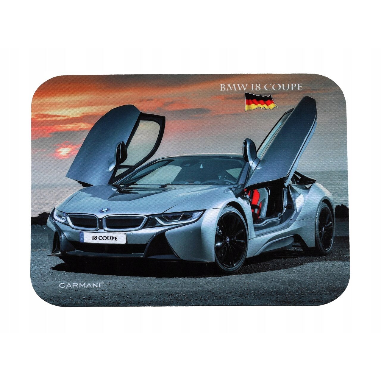 Mousepad BMW I8 Coupe 2018, Carmani, 18x22 cm, Multicolor - eMAG.ro