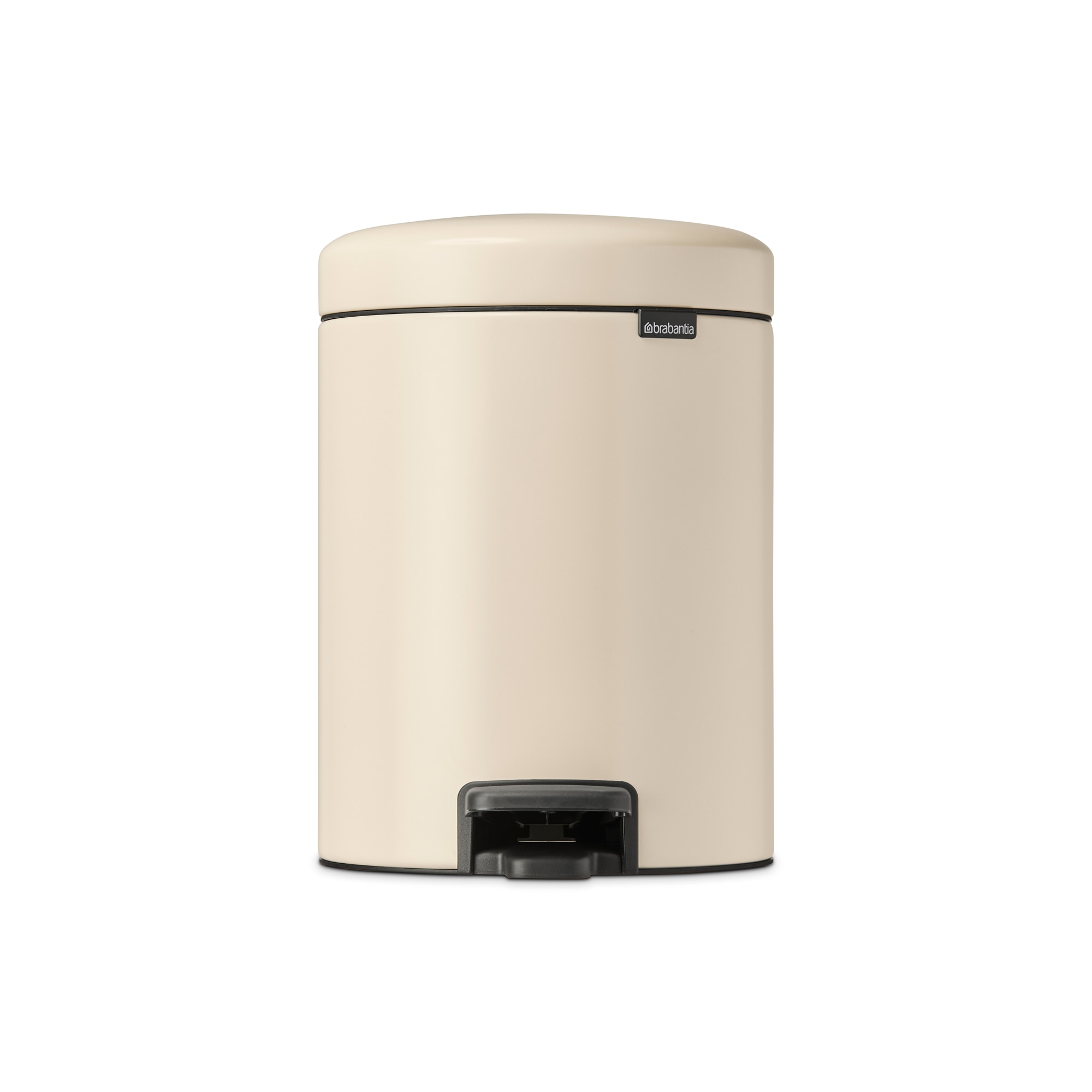 Cos gunoi inox 5l cu pedala new icon soft beige-149900 - eMAG.ro