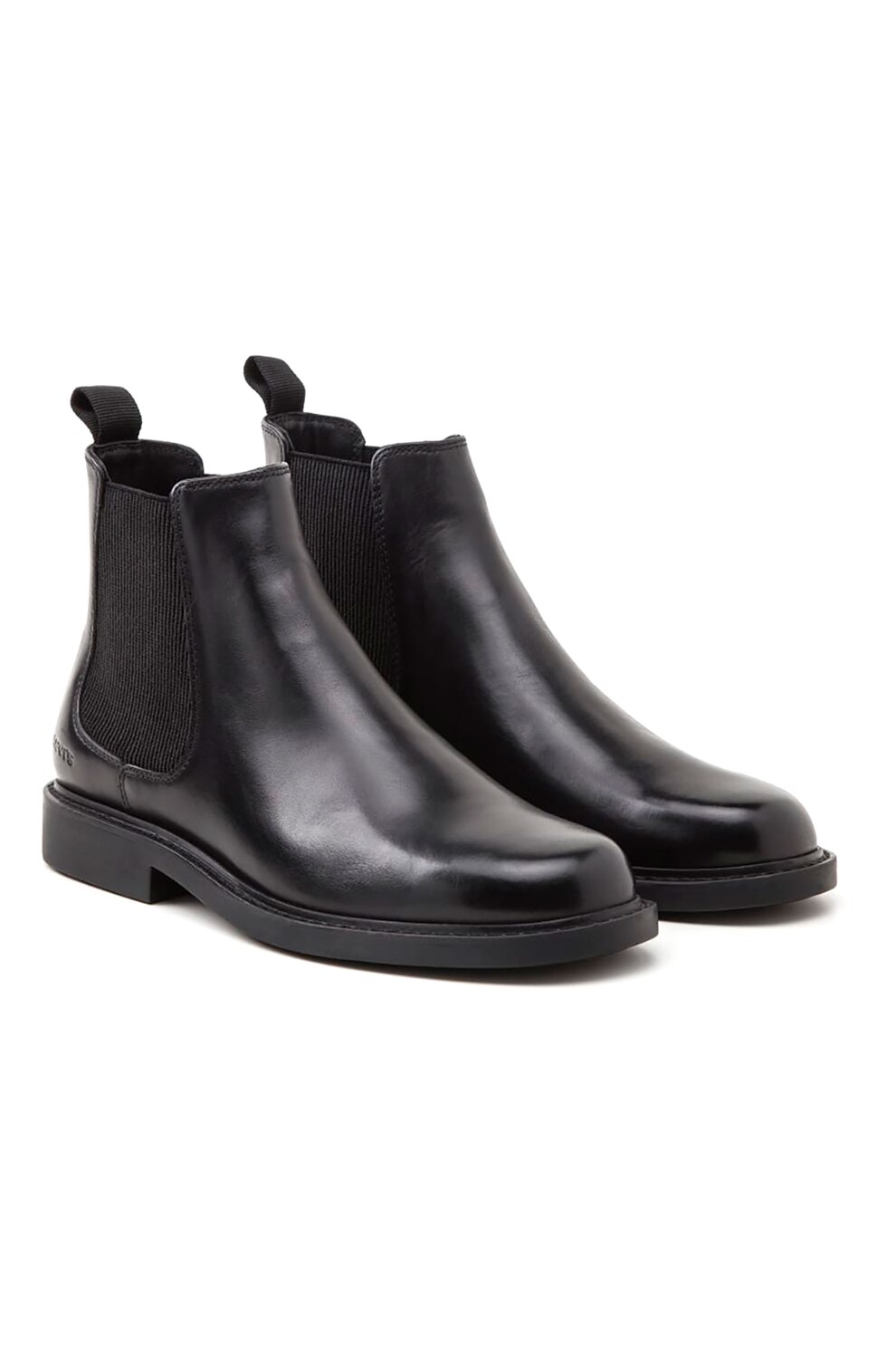 Levi's, Ghete Chelsea de piele, Negru, 9 - eMAG.ro
