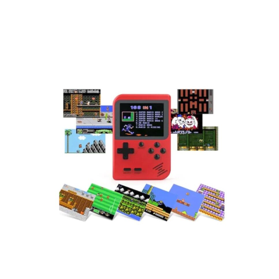 Retro Tetris Console, HYT ®, 400 вградени игри, преносим, USB ...