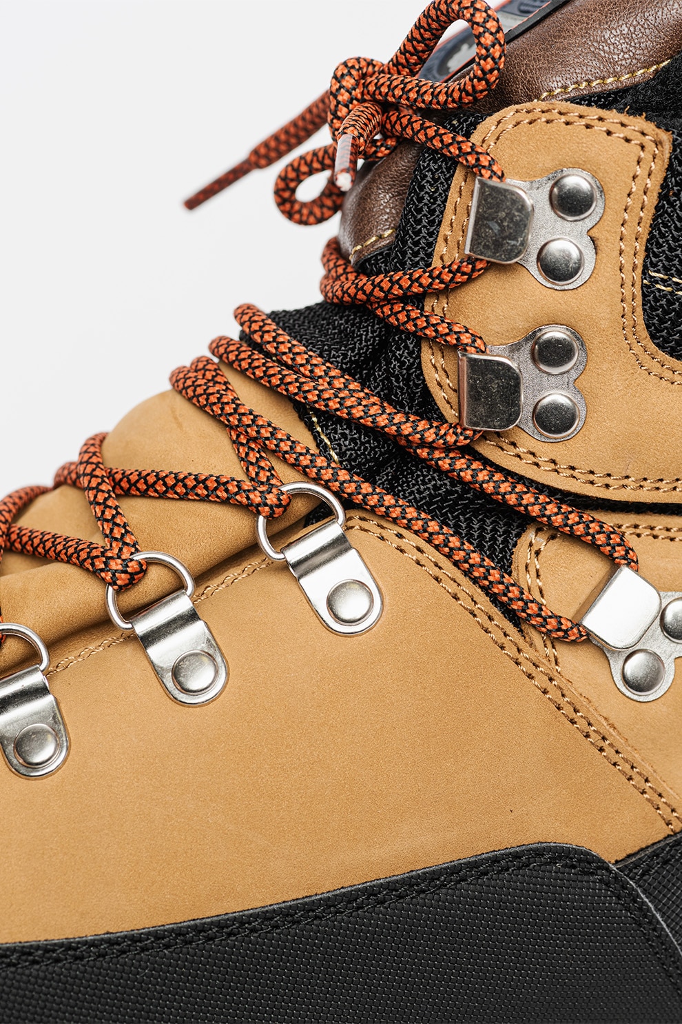 Napapijri, Ghete cu logo contrastant pe spate Rock, Negru, Camel, 43 ...