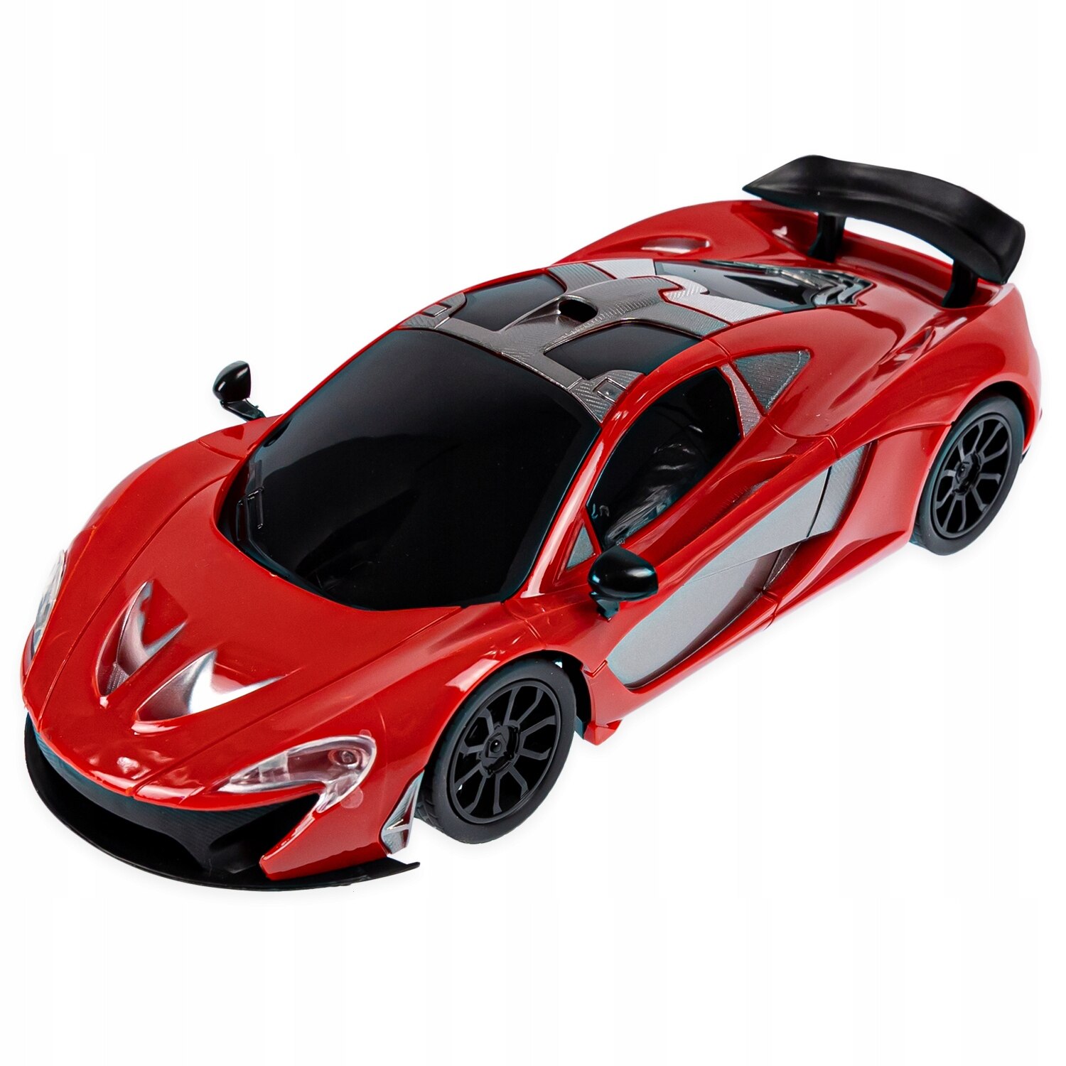 Masina cu telecomanda, Plastic, 3 ani+, Rosu - eMAG.ro