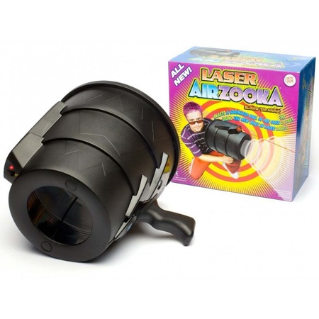 Airzooka tun cu aer si laser, 34cm x 27cm x 27cm - eMAG.ro