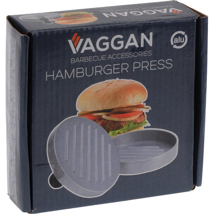 Преса за бургери Vaggan, Сребрист - eMAG.bg