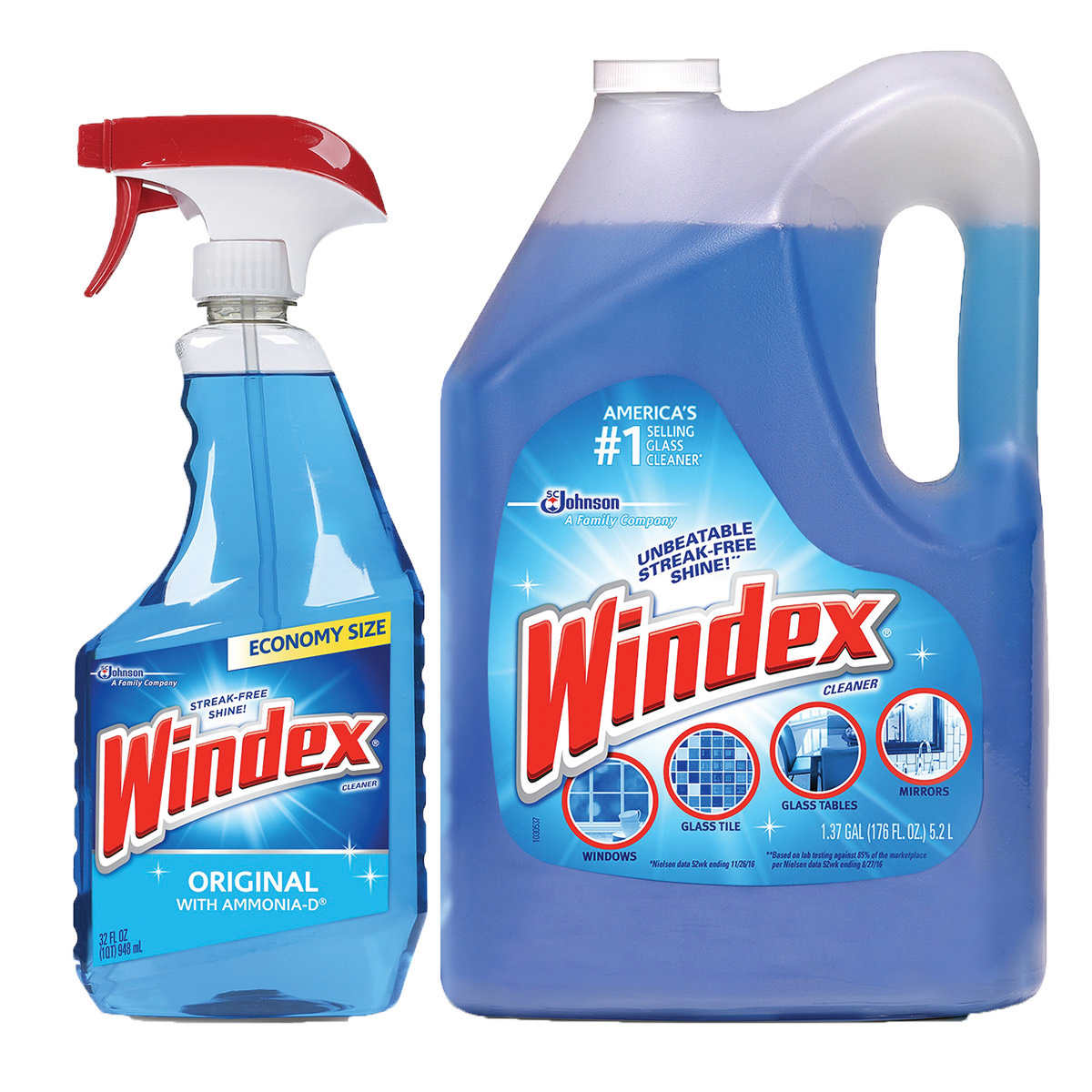 Pachet Solutie pentru curatat geamuri Windex Cleaner 5,2 l - Spray ...