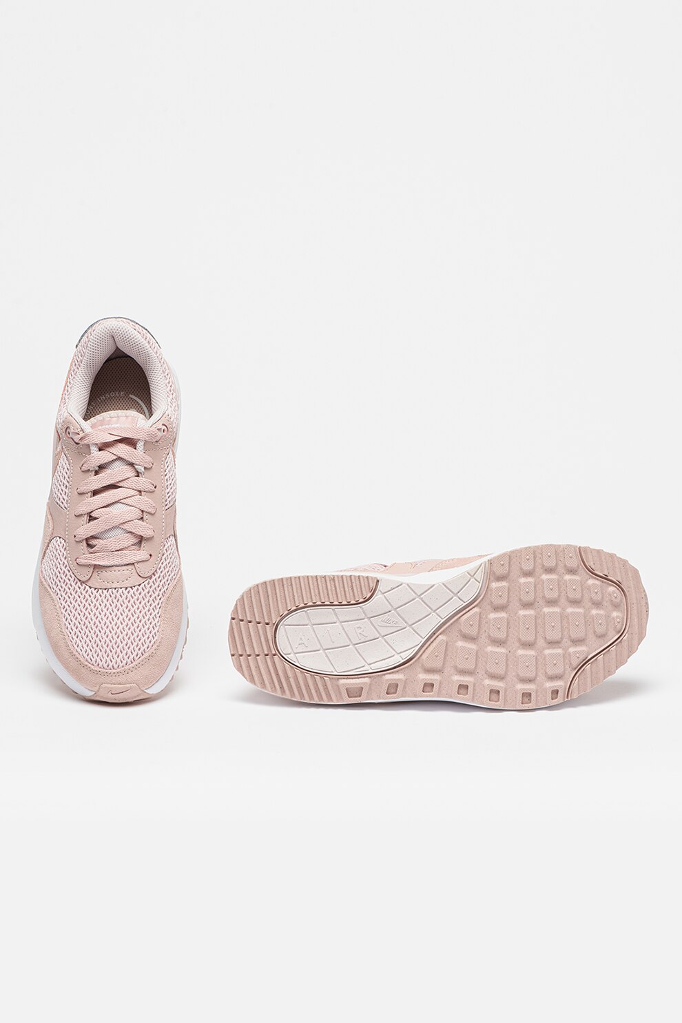 Nike, Pantofi sport cu garnituri de plasa si piele intoarsa Air Max ...