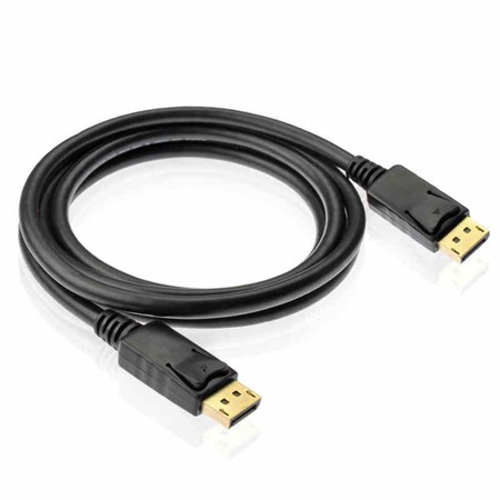 Кабел за монитор, DisplayPort към DisplayPort, 1.8 м, Черен - eMAG.bg