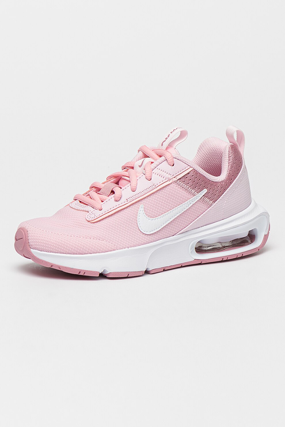 Nike, Спортни обувки Air Max Intrlk Lite, Бял, Пастелнорозов, 36.5 EU ...