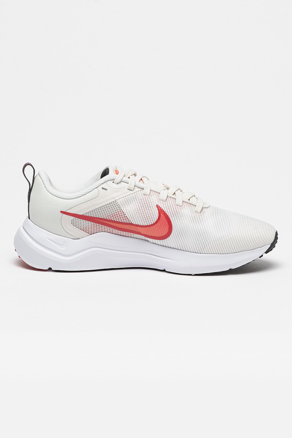 Nike, Pantofi cu logo pentru alergare Downshifter 12, Rosu, Alb, 8 ...