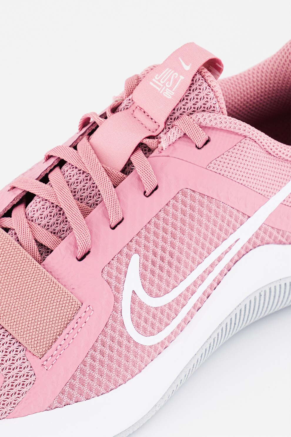 Nike, Pantofi cu imprimeu logo pentru fitness MC Trainer 2, Roz, 5.5 ...