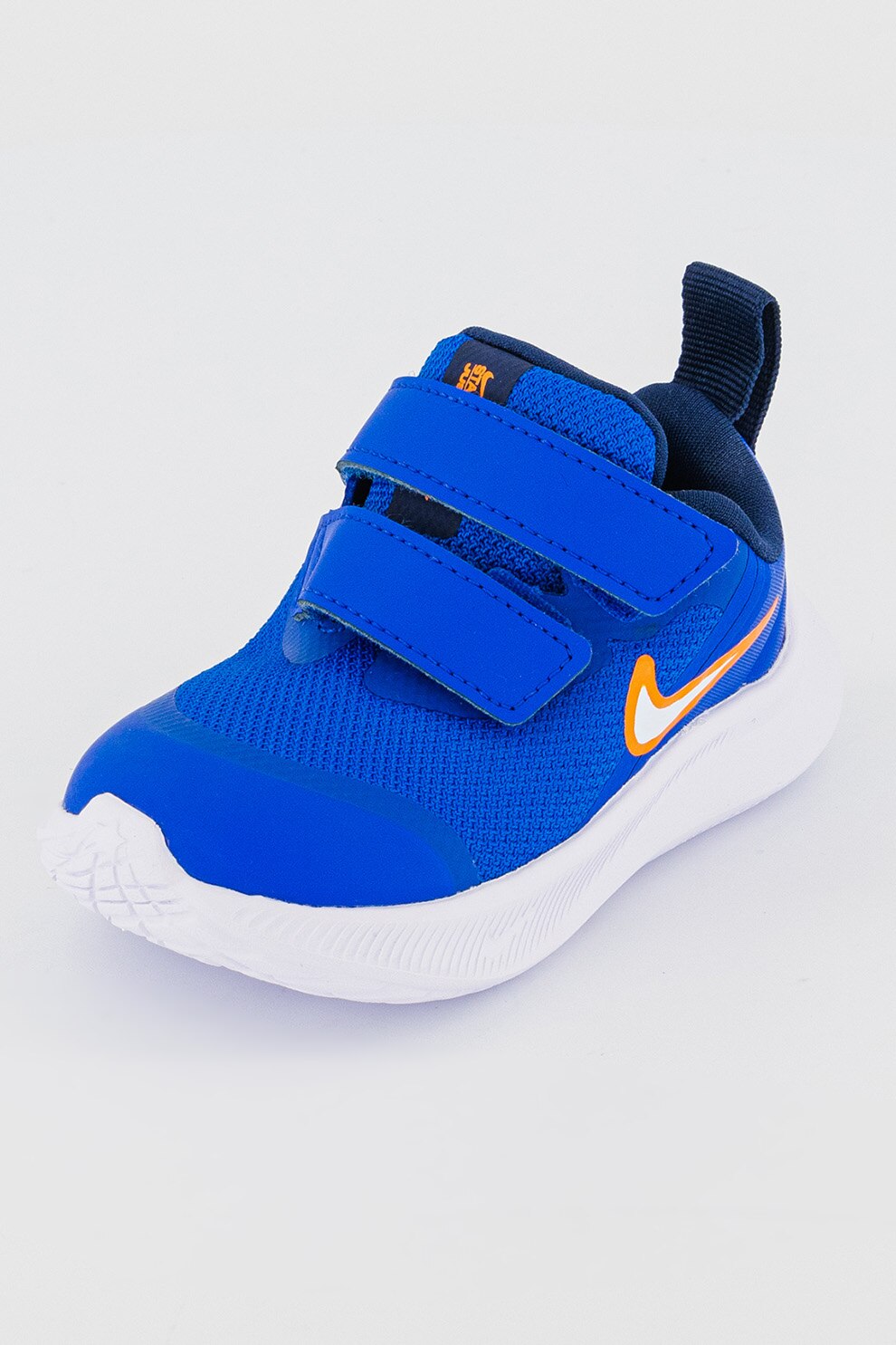 Nike, Фитнес обувки Star Runner 3 с велкро, Кралско Синьо, 21 EU - eMAG.bg