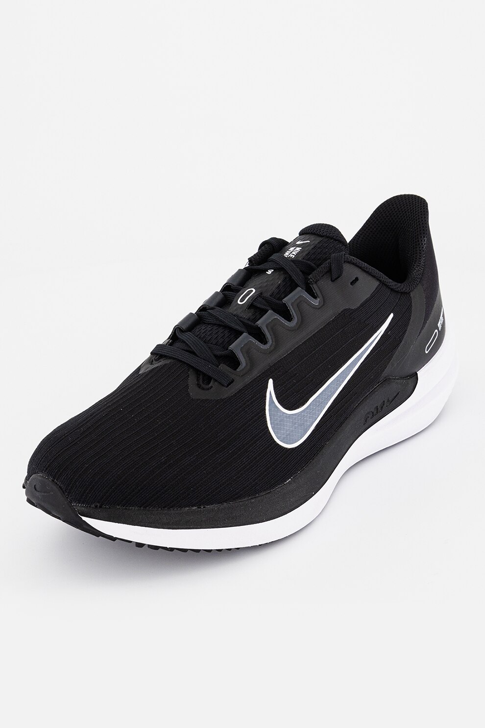 Nike, Pantofi cu logo pentru alergare Air Winflo, Negru, 10 - eMAG.ro