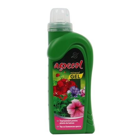 Ingrasamant foarte concentrat si multinutritiv pentru plante de balcon Agrecol, gel mineral, 500 ...