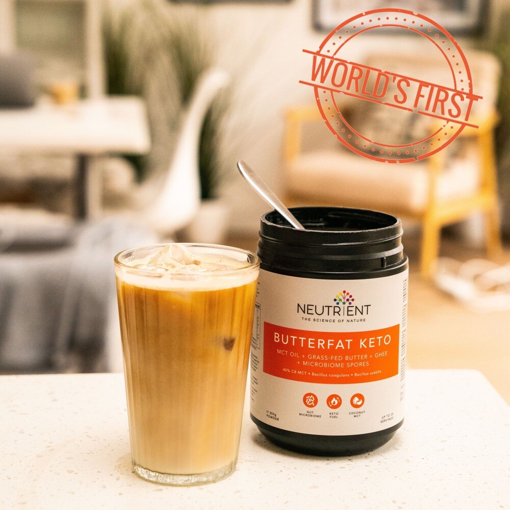 Butterfat Keto MCT Powder, Neutrient, pentru post intermitent si ...