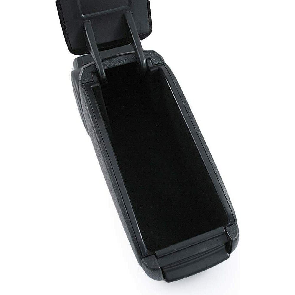 Cotiera auto dedicata textile pentru Audi A4 B6, B7, negru - eMAG.ro