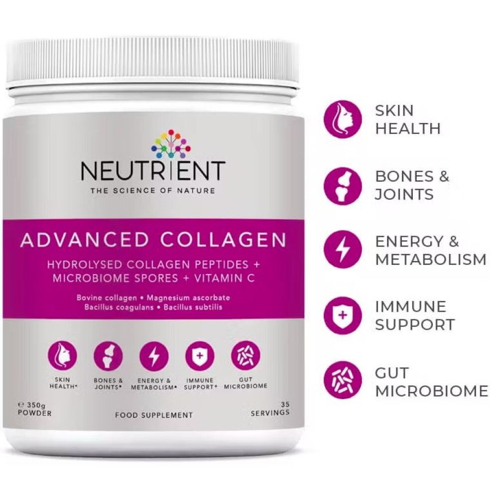 Advanced Collagen Powder – Colagen Hidrolizat Tip I & III, Vitamina C ...