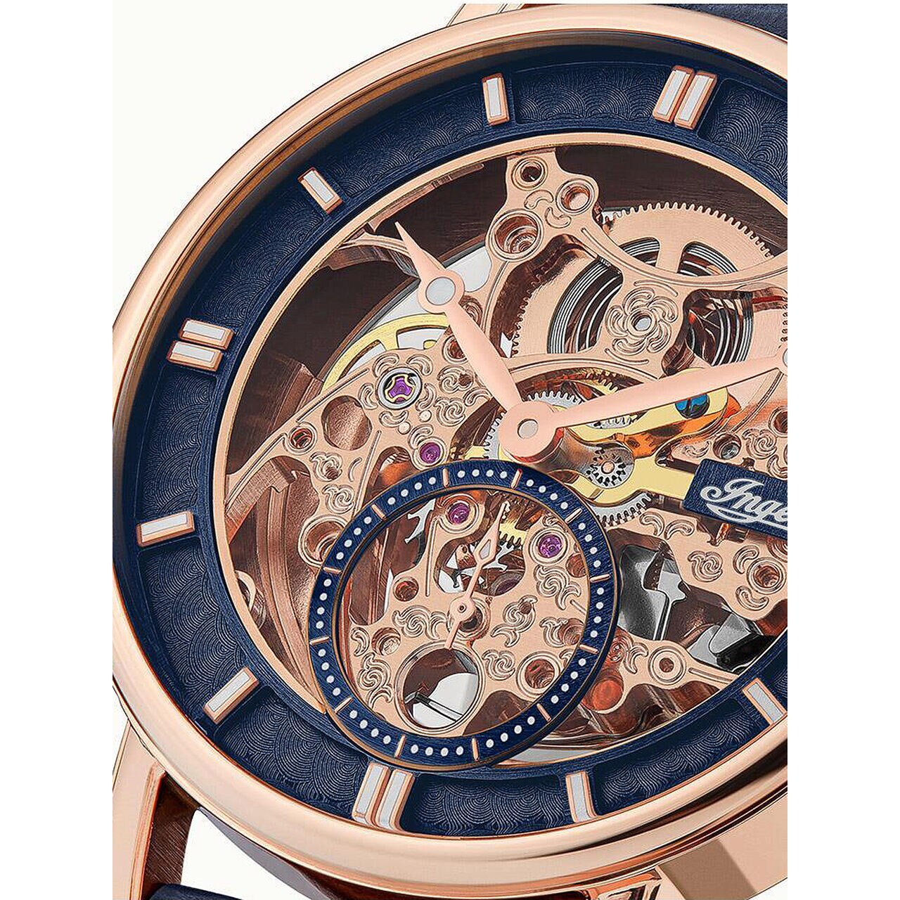 Ceas barbatesc Ingersoll I00407B, Automatic, 40mm, 5ATM - eMAG.ro