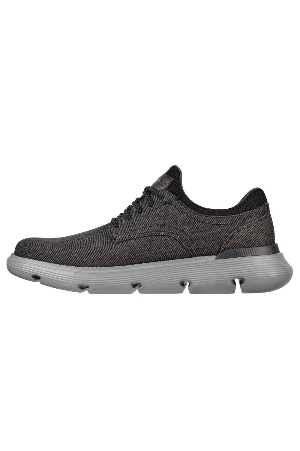 Tenisi barbati Slip On Garza Romano, Skechers, Negru, 42.5 EU - eMAG.ro