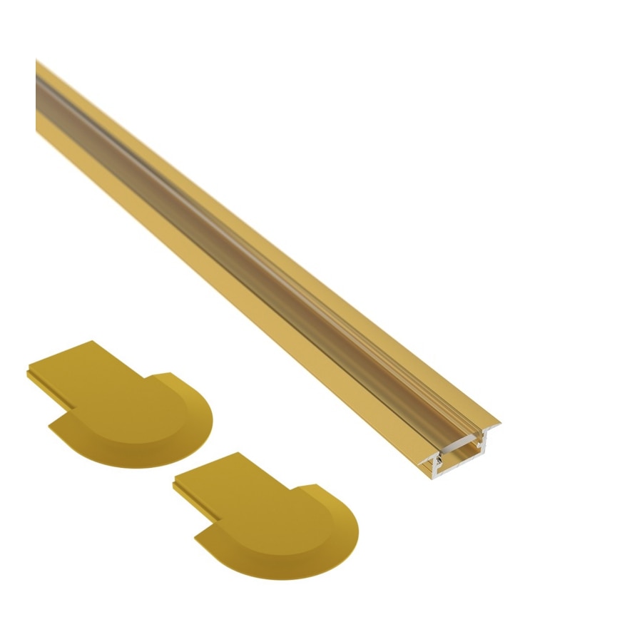 Set Profil Incastrat Aplicat din Aluminiu Anodizat pentru Benzi LED ...