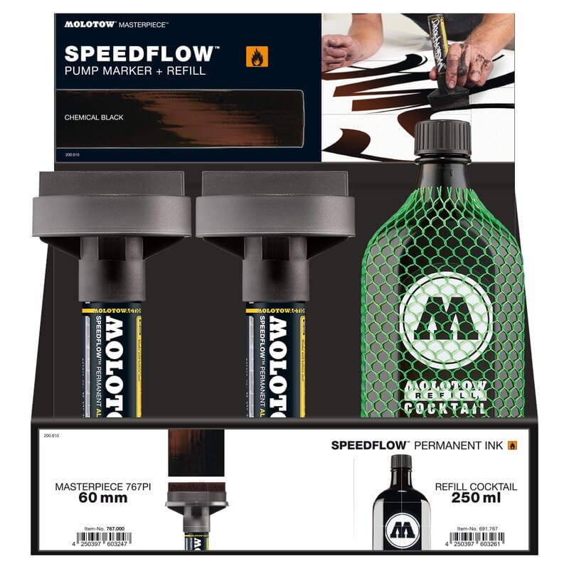 Set Caligrafie, Display Speedflow Ink Set 7 buc - eMAG.ro