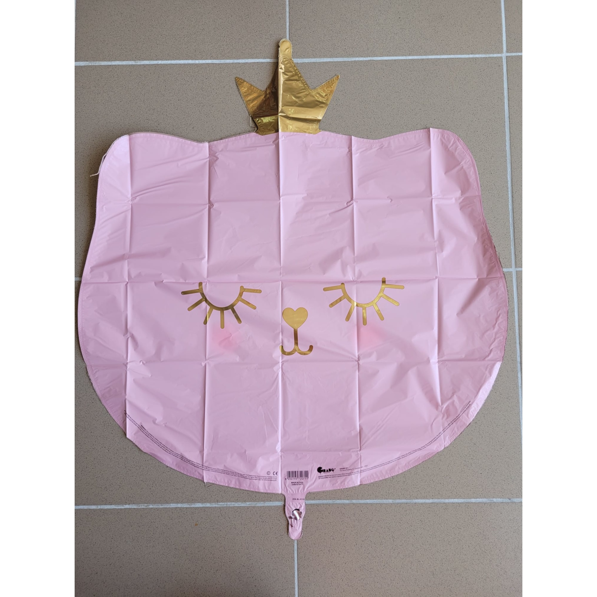 Balon folie cap pisica roz 66 cm - eMAG.ro