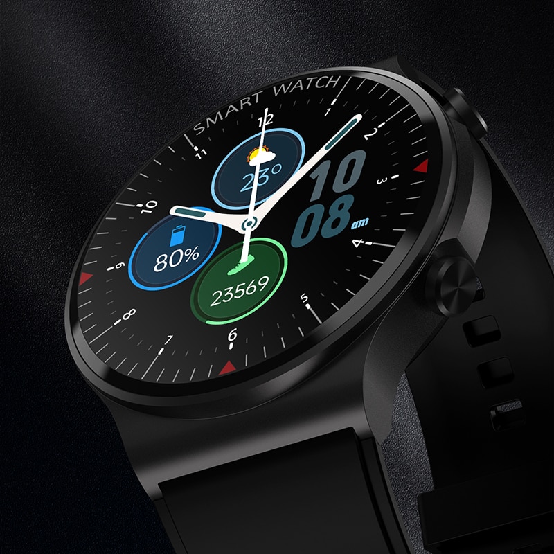 Bluetooth V5.0 Smartwatch, Pyramid® Smartwatch, сензорен екран, спортен ...