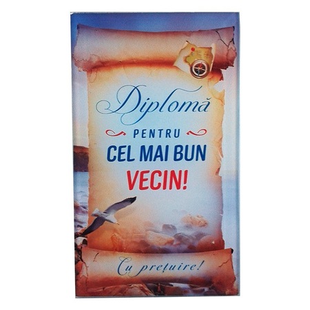 Aplica din sticla reprezentand o diploma sub forma de papirus cu ...