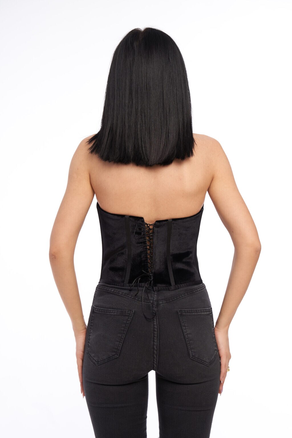 Corset Negru Emily S - eMAG.ro