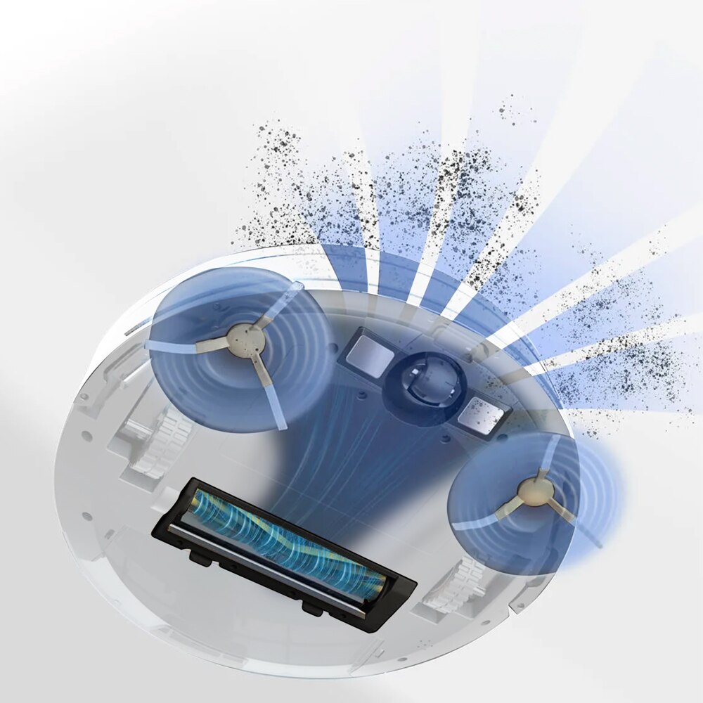 Robot aspirator cu mop si Wi-Fi, Rohnson Mamba Robot+ RM02 - eMAG.ro