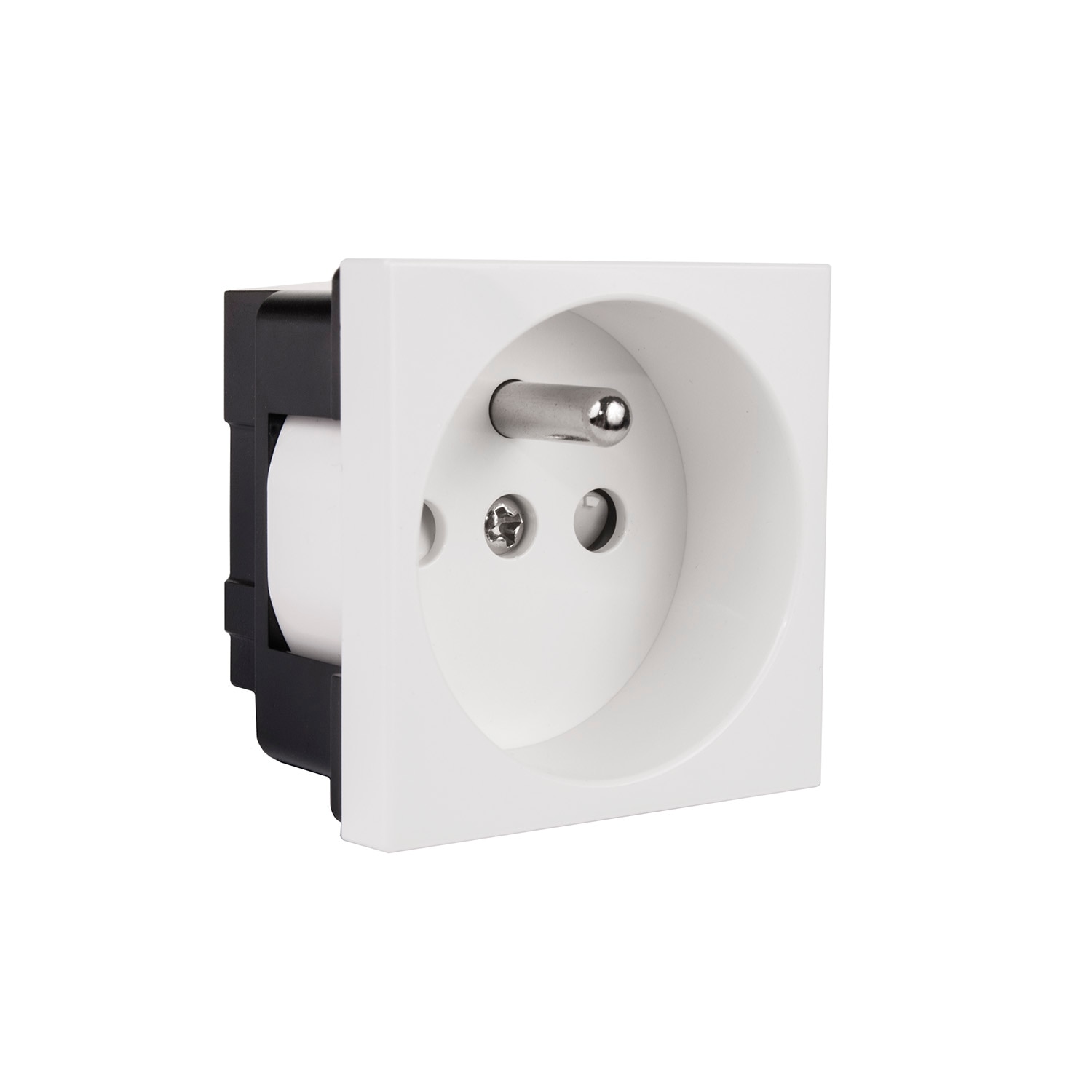 Priza simpla tip E (franceza), Maclean MCE718W, alb - eMAG.ro